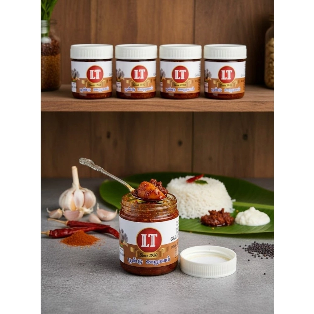 Dropship Generic Pack of_5 100GM LT Garlic Pickle Traditional Digestive ...