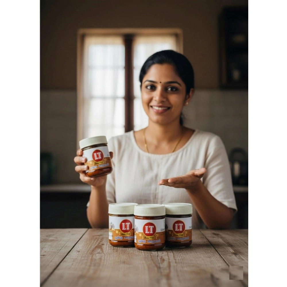 Dropship Generic Pack of_5 100GM LT Garlic Pickle Traditional Digestive ...