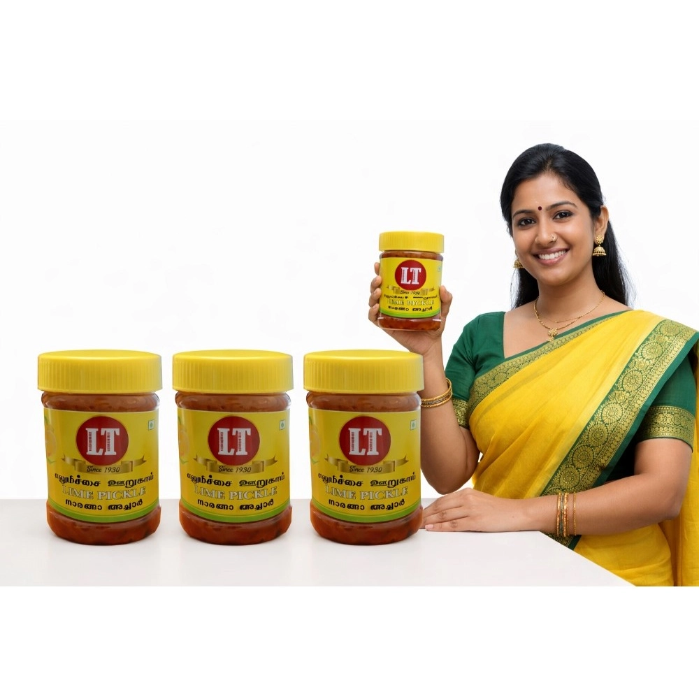 Dropship Generic Pack of_3 300GM LT Lemon Pickle Traditional Digestive ...