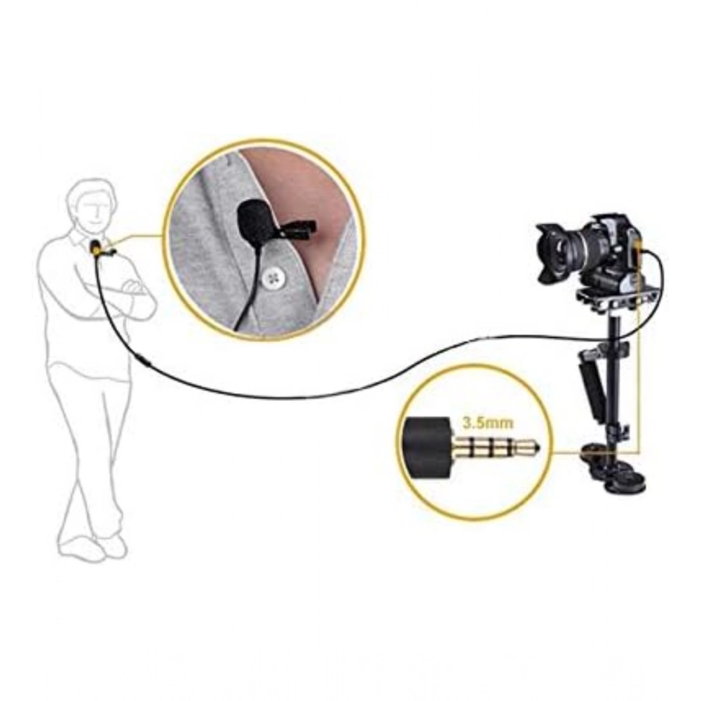 Dropship Generic Plastic BOYA BY-M1 Lavalier Condenser Microphone with ...