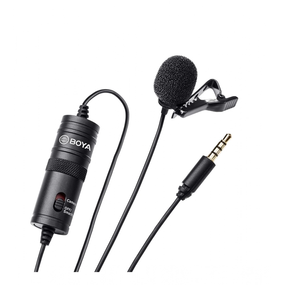 Dropship Generic Plastic BOYA BY-M1 Lavalier Condenser Microphone with ...